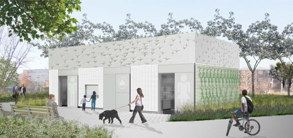 Comfort Station Under Construction In Canarsie Park - Canarsie Courier