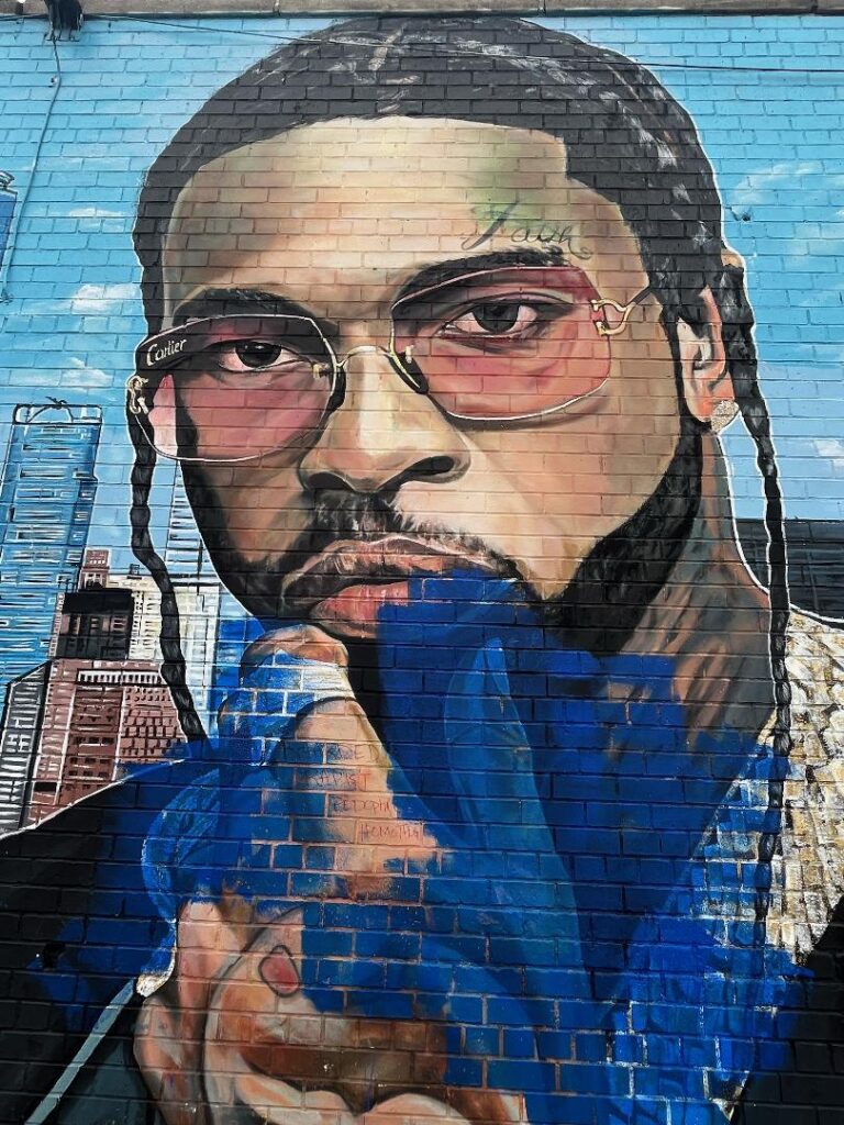 Mural of Slain Rapper Pop Smoke Defaced - Canarsie Courier